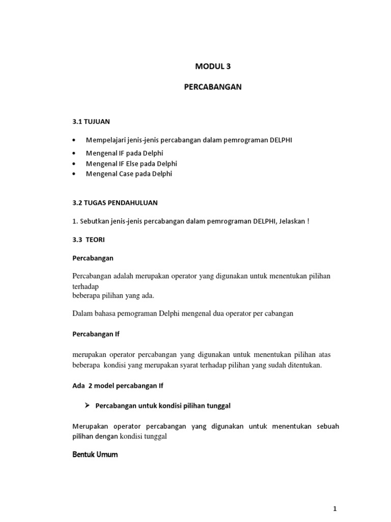 Modul 3 Desktop 1 | PDF