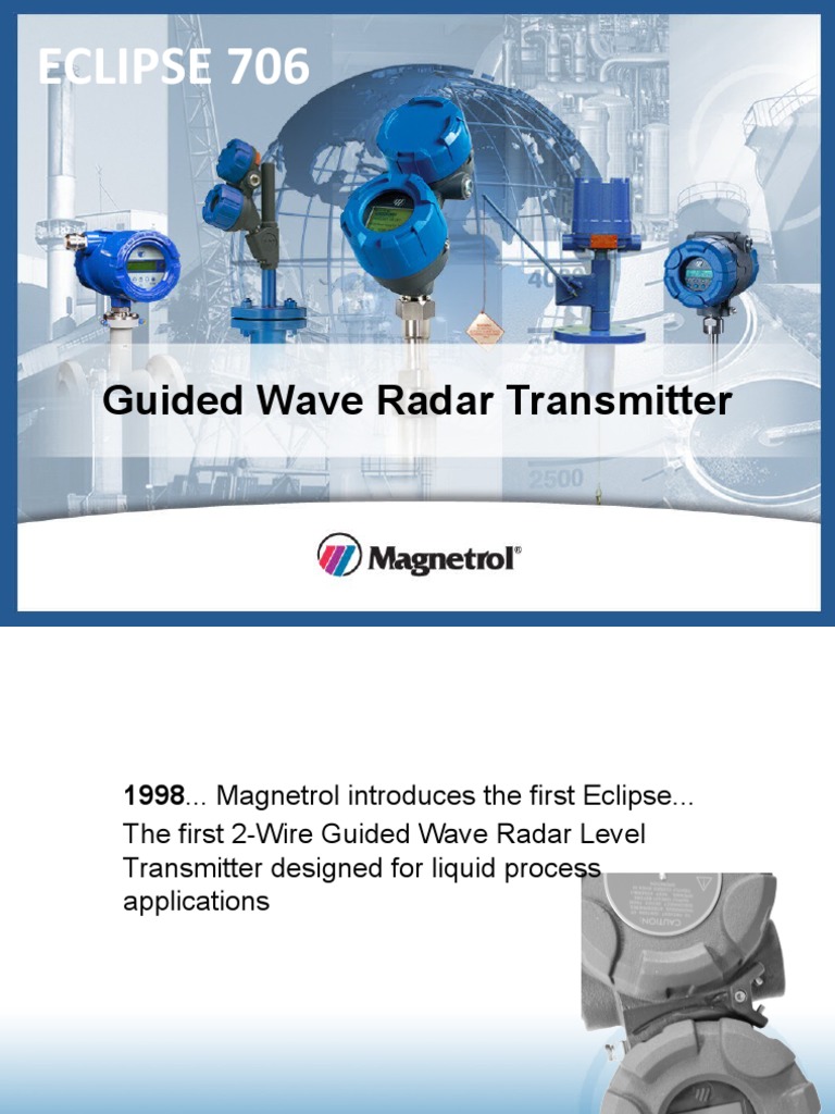 Eclipse 706 Guided Wave Radar Overview | PDF | Coaxial Cable | Radar