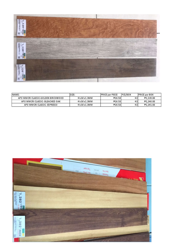 Vinyl Flooring | PDF