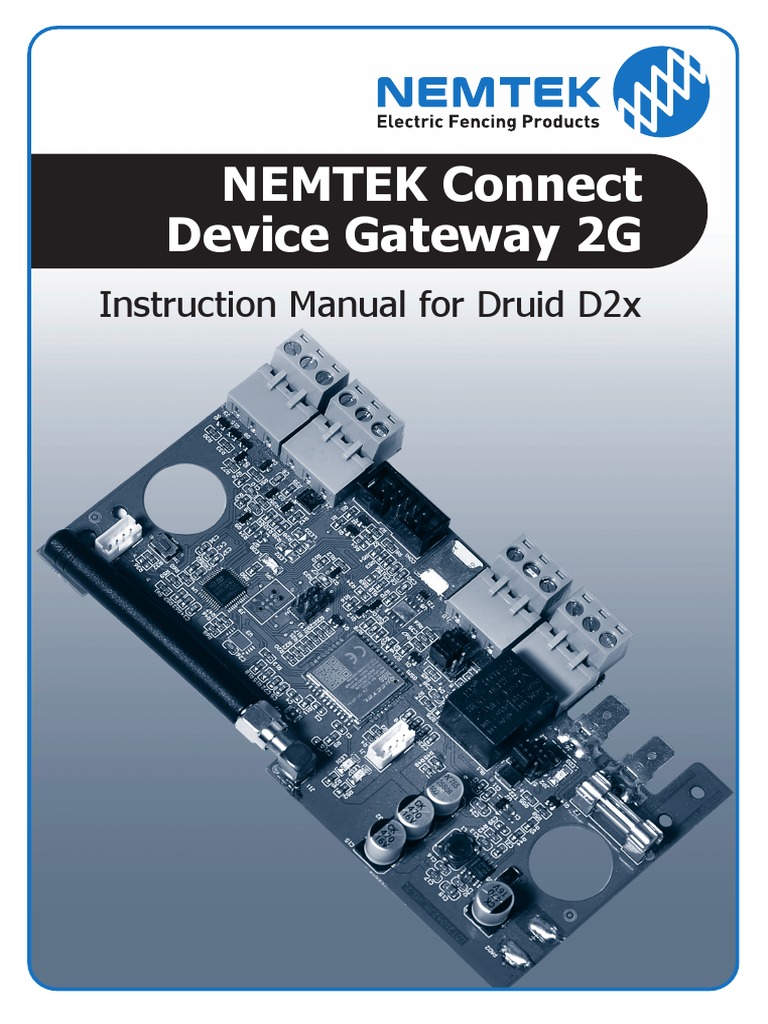 Nemtek CDG2 GManual Druid 2 X | Download Free PDF | Electrical ...