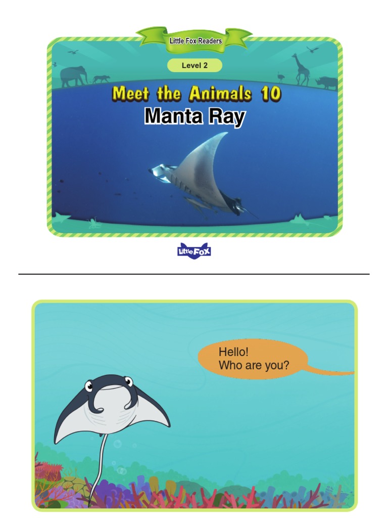 lv02-010 - Meet The Animals 10 - Manta Ray | PDF