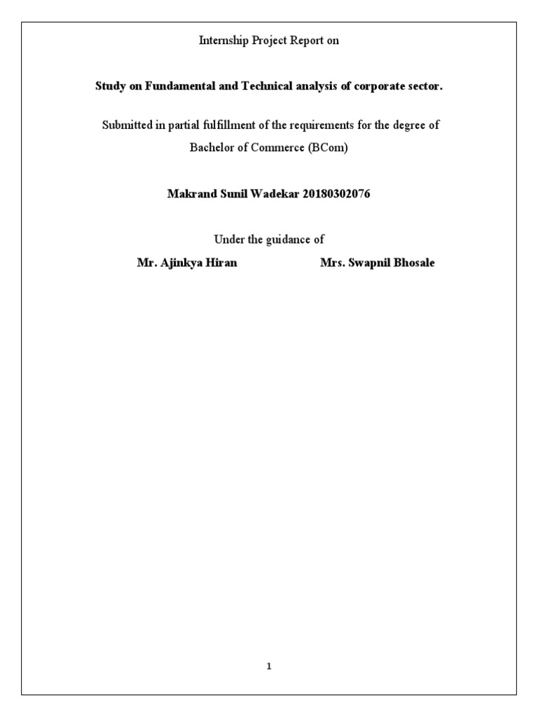 Internship Project Report On Krsnaa Diagnostics Pvt. LTD | PDF ...