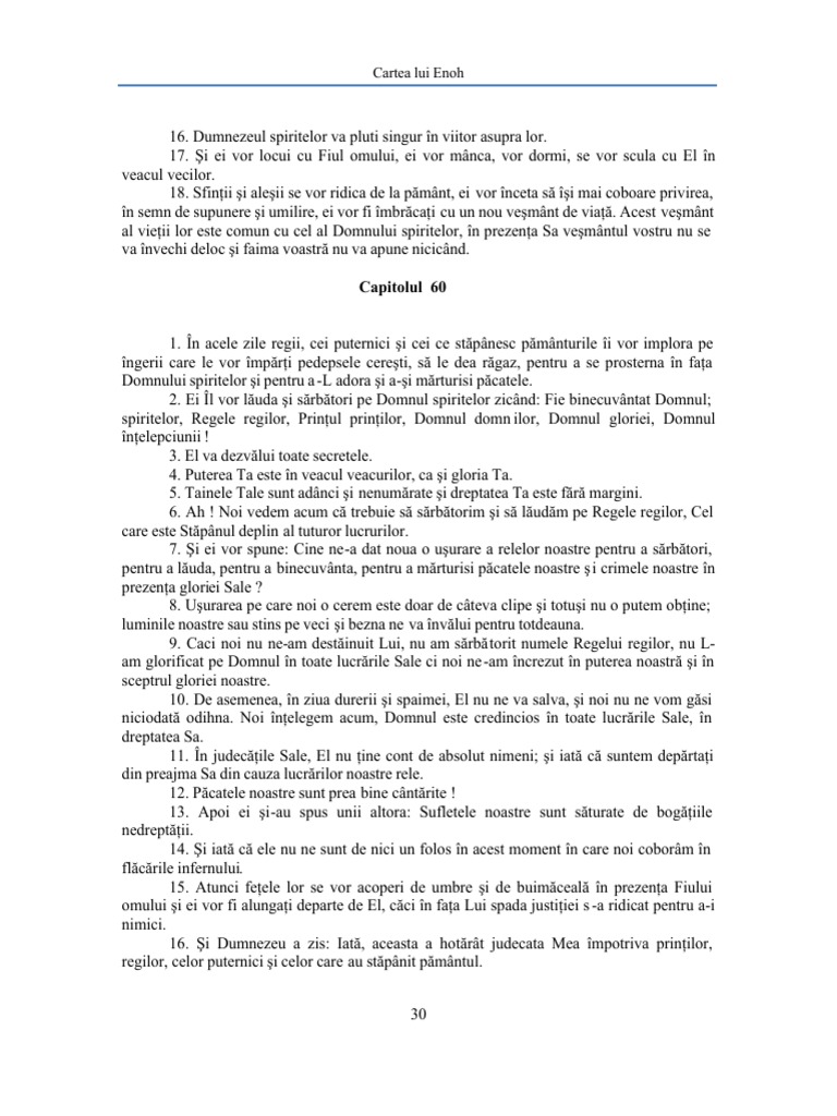 Cartea Lui Enochh | PDF