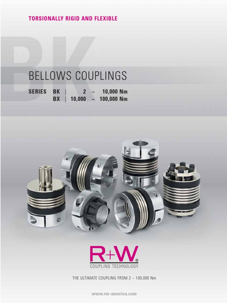 BK - Bellows Couplings RW America | PDF | Screw | Engineering Tolerance