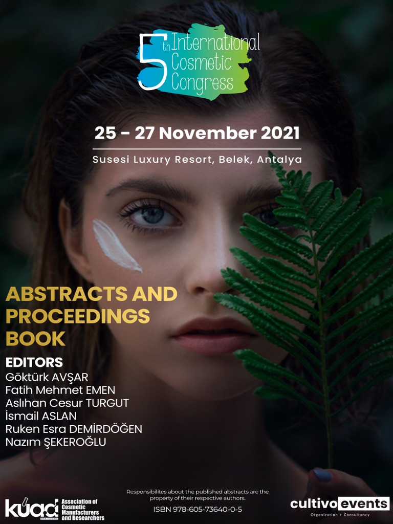 Abstracts and Proceedings Book | PDF | Sunscreen | Sustainability