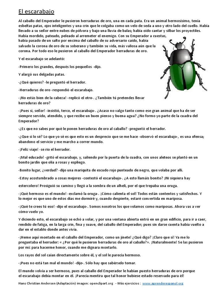 Escarabajo | PDF