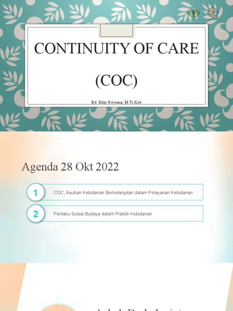 Continuity of Care (Coc) | PDF