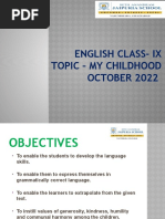 English Project on "Dust of Snow" | PDF | Language Arts & Discipline | Poetry