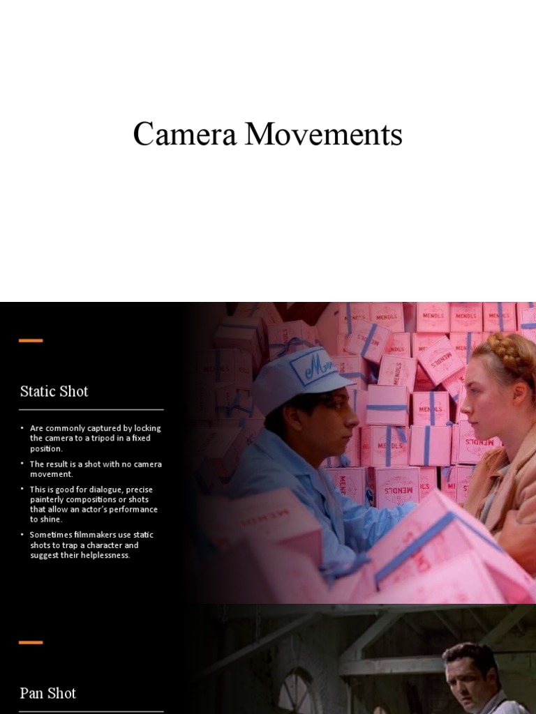 Camera Movements | PDF | Zoom Lens | Camera