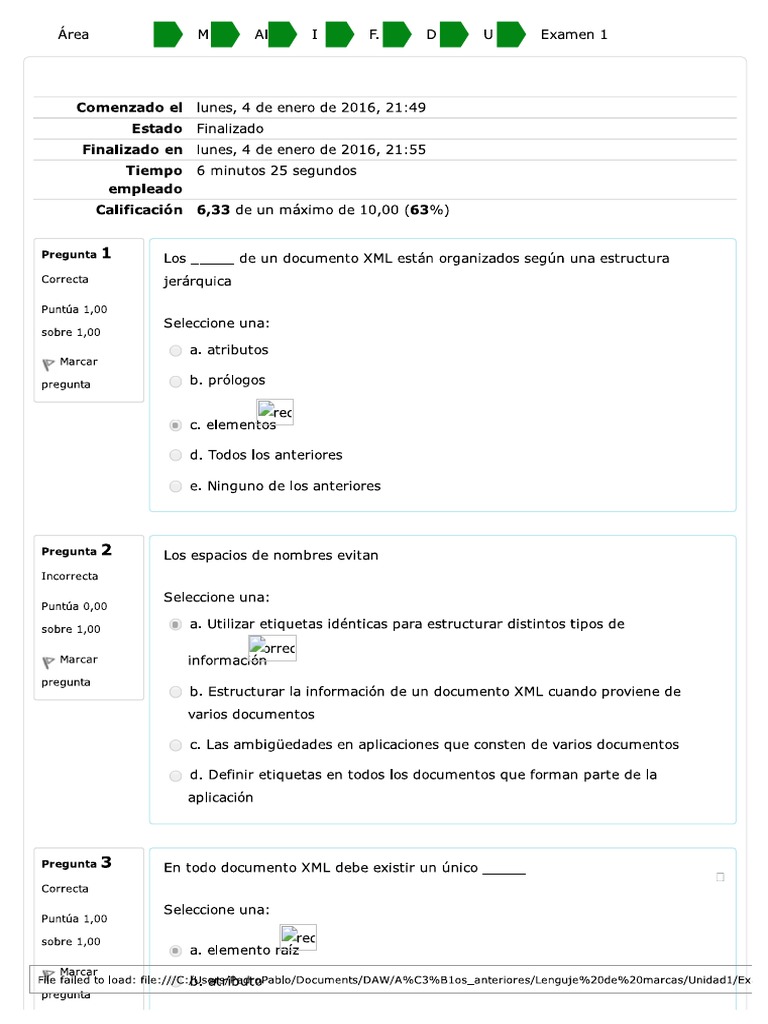 Examen 123 Completo | PDF
