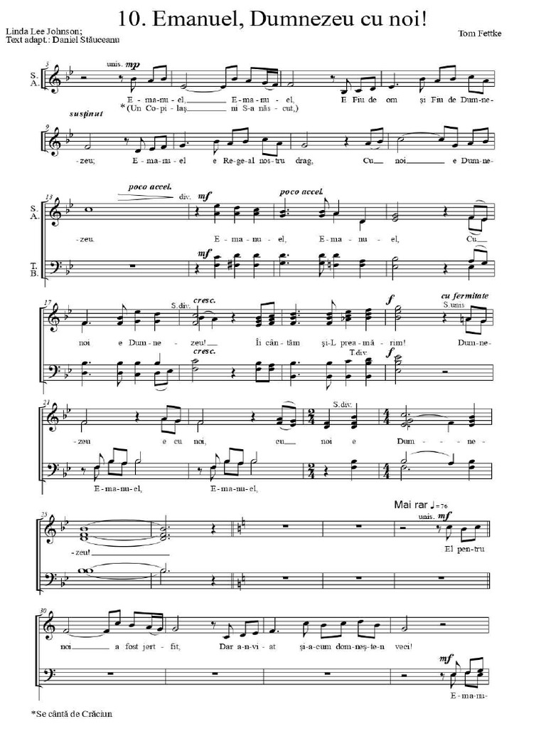 Emanuel, Dumnezeu e Cu Noi | PDF