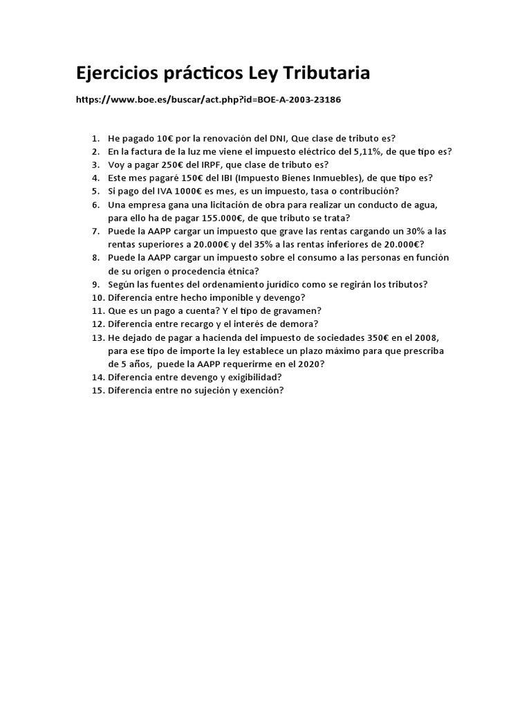 Ejercicio Práctico LGT | PDF