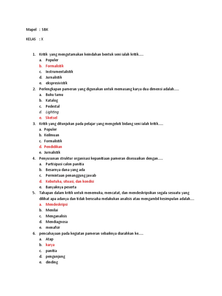 SBK X. Sem 2 2018 | PDF