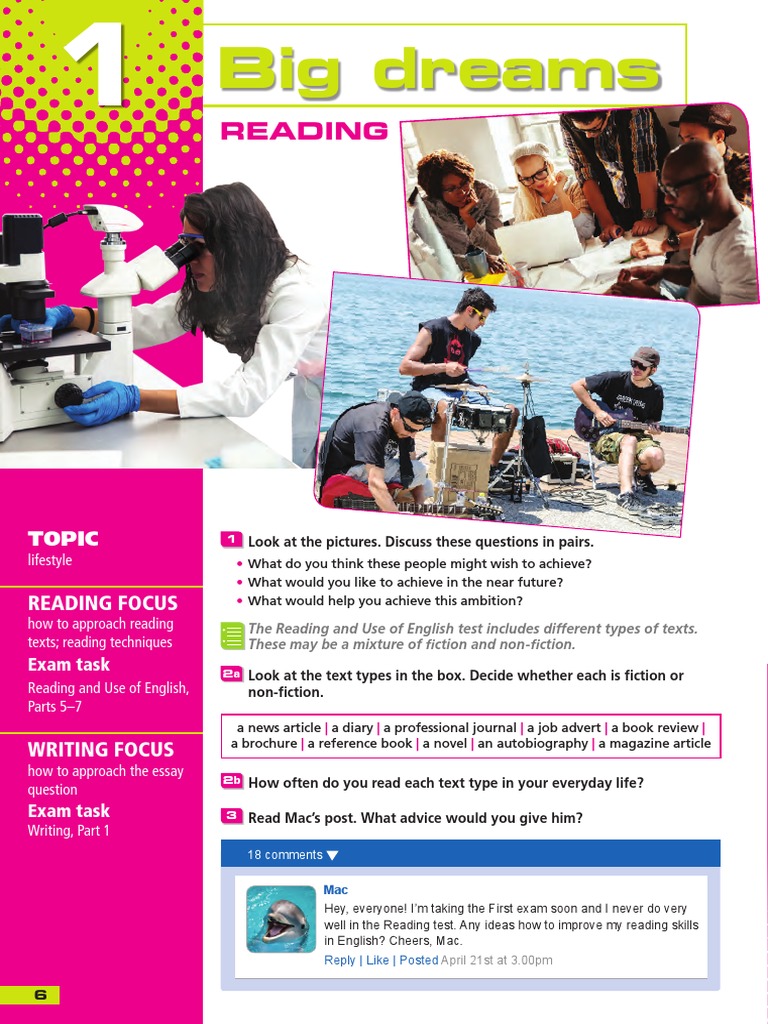 Exam Prep: Reading & Writing Skills | PDF