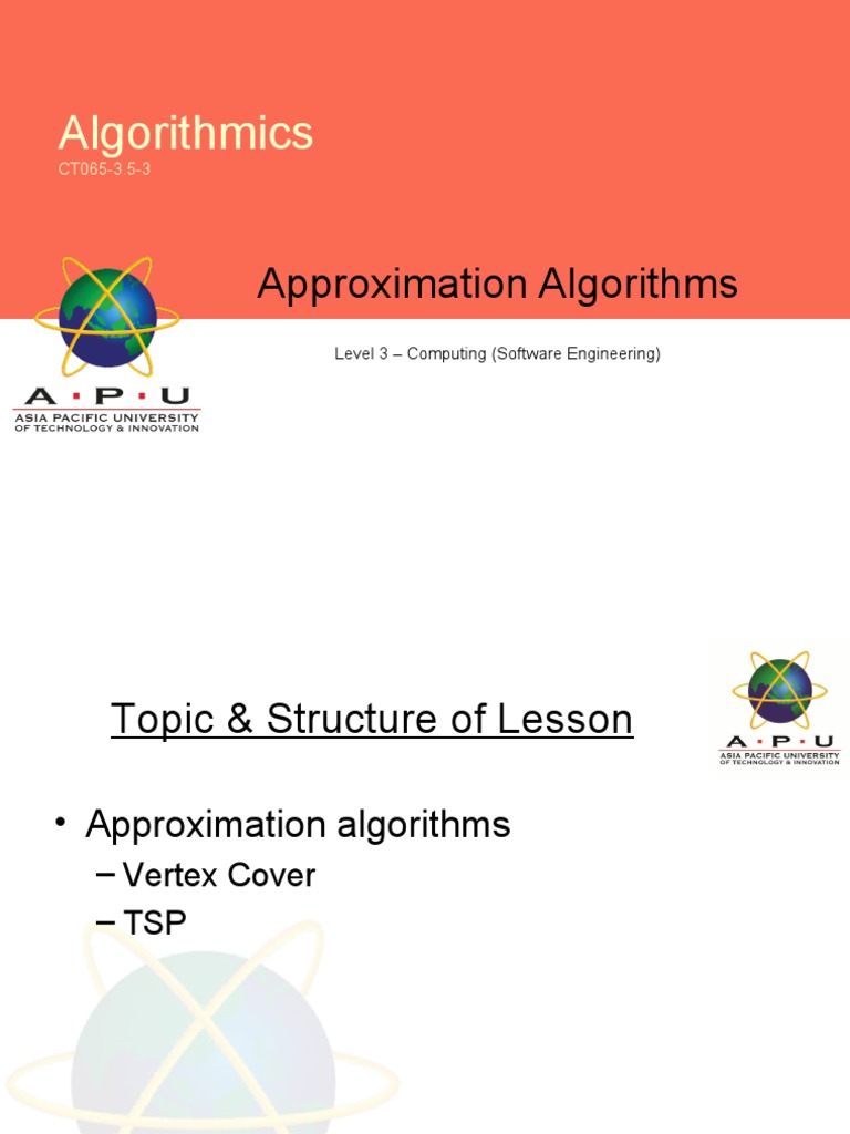 Lecture-15 Approximation Algorithms | PDF Lecture-15 Approximation Algorithms | PDF