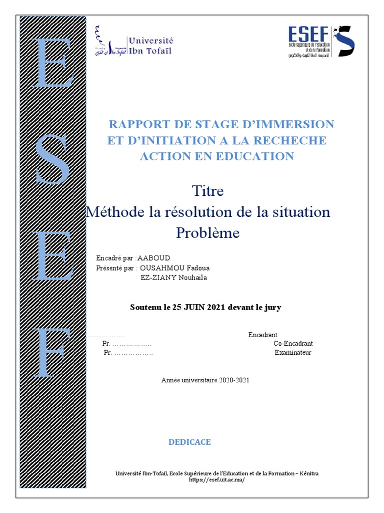 Rapport de Stage Pour L | PDF