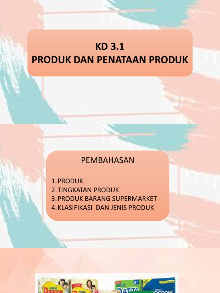 Klasifikasi dan Jenis Produk di Supermarket | PDF | Griya & Taman | Seni