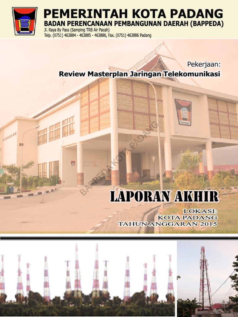 Review Master Plan Jaringan Telekomunikasi - Watermark | PDF
