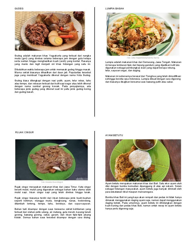 Makanan Booklet | PDF