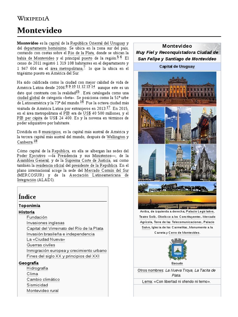 Montevideo | PDF