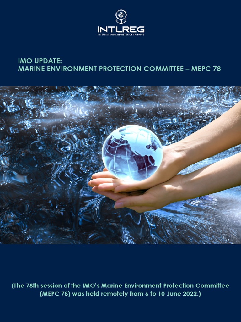 Mepc 78 | PDF | Emission Intensity