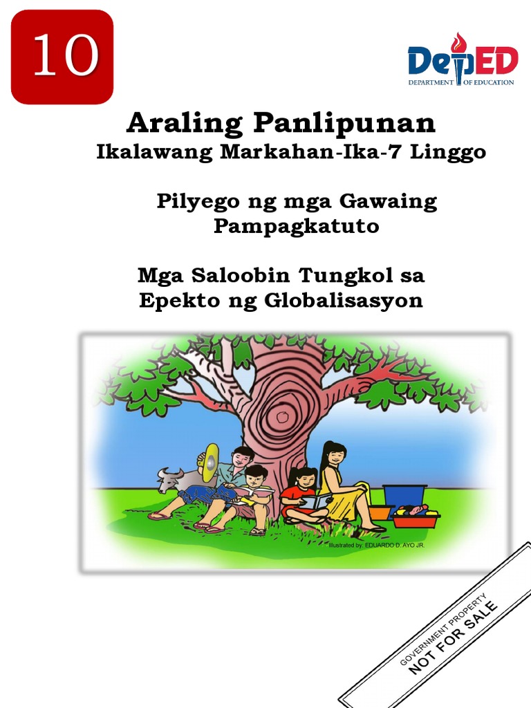 Q2 - AP10 - WLAS - 7 Mga Saloobin Tungkol Sa Epekto NG Globalisasyon ...