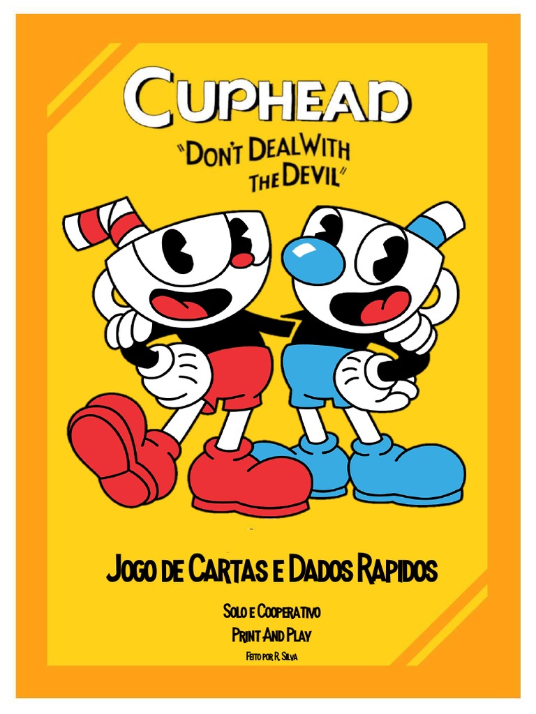 Cuphead Print & Play Versão 1 | PDF | Tempo