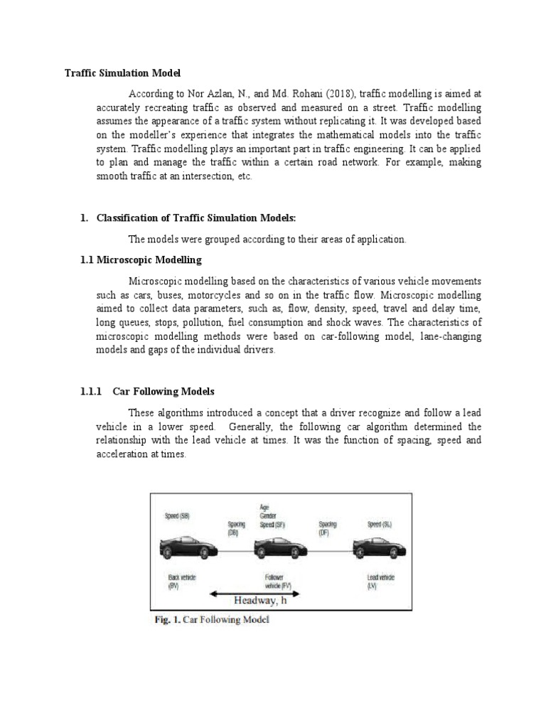 Traffic Simulation Model - RRL | PDF | Traffic | Transport Traffic Simulation Model - RRL | PDF | Traffic | Transport