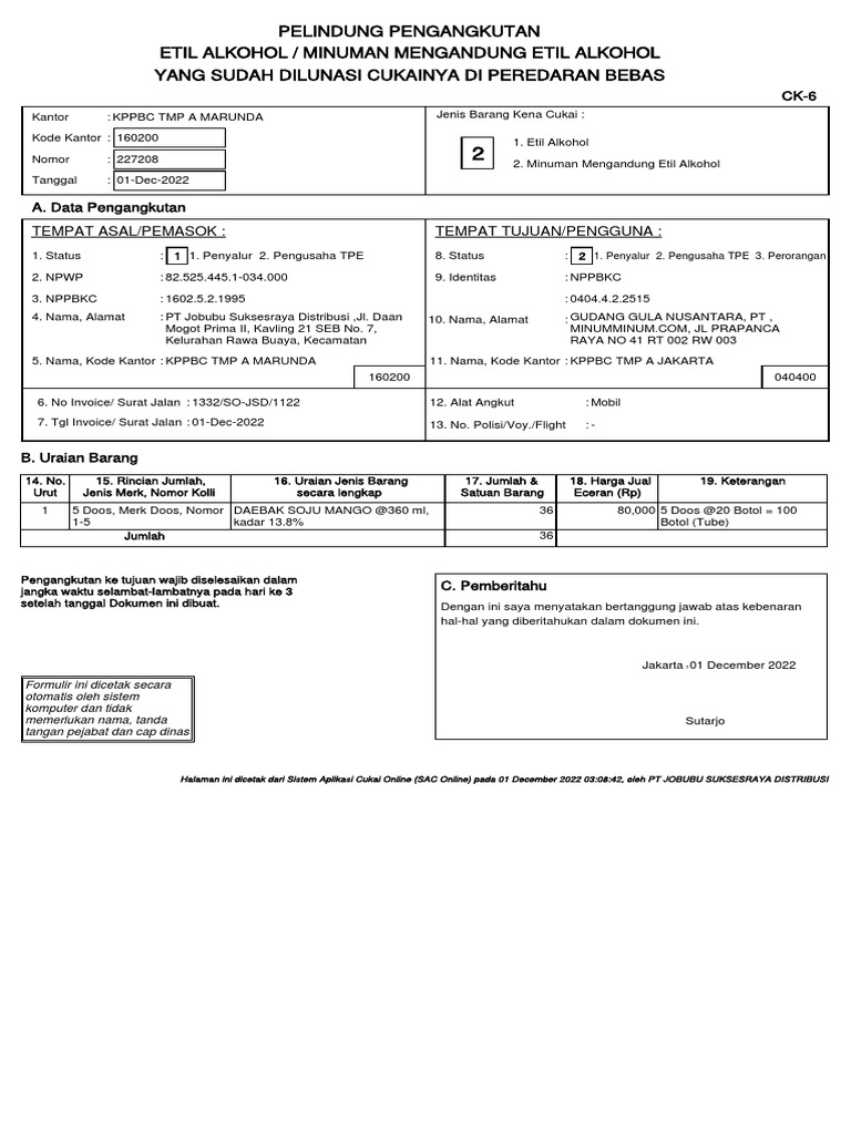 CK6 GGN Prapanca | PDF