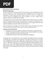 The Michigan and Harvard Model | PDF | Human Resource Management ...