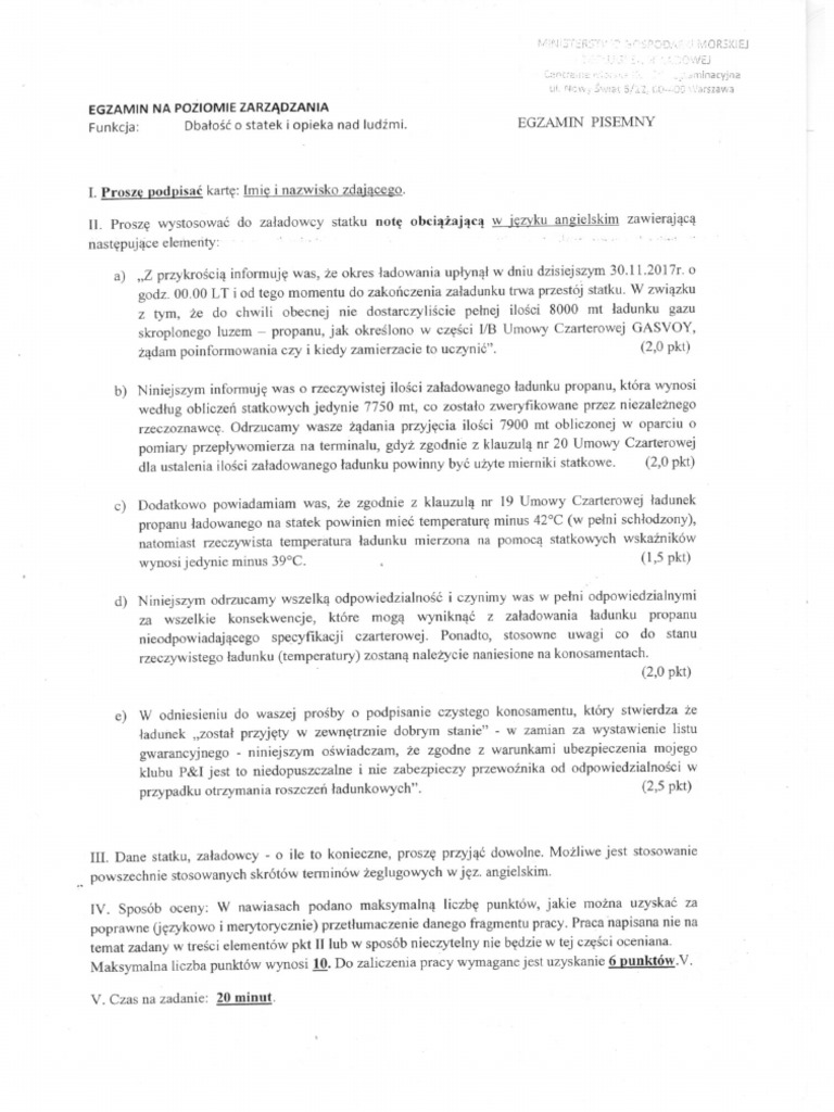 Egzaminy Texts Collection For CO | PDF