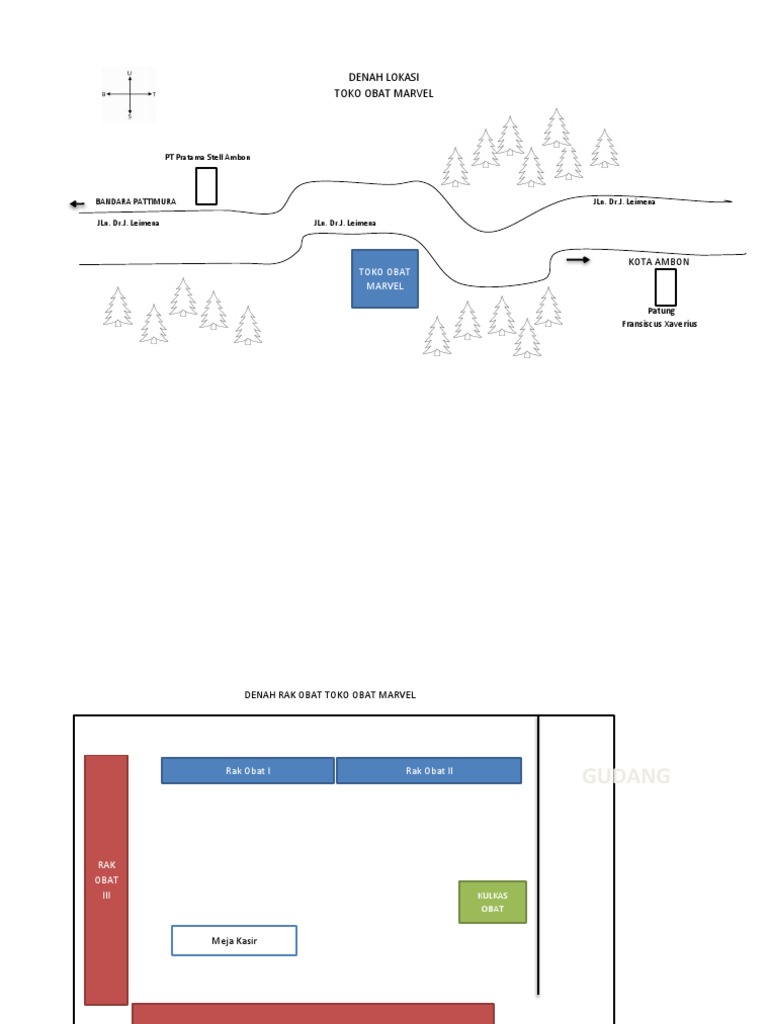 Denah Rak Buku | PDF