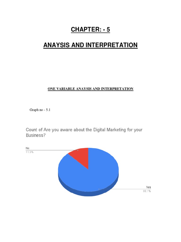 CHAPTER 5 Data Analysis | PDF | Search Engine Marketing | Data Analysis CHAPTER 5 Data Analysis | PDF | Search Engine Marketing | Data Analysis