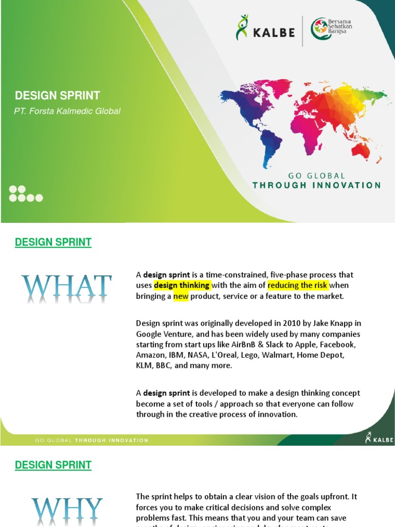 Training Design Sprint | PDF | Design Thinking | Design