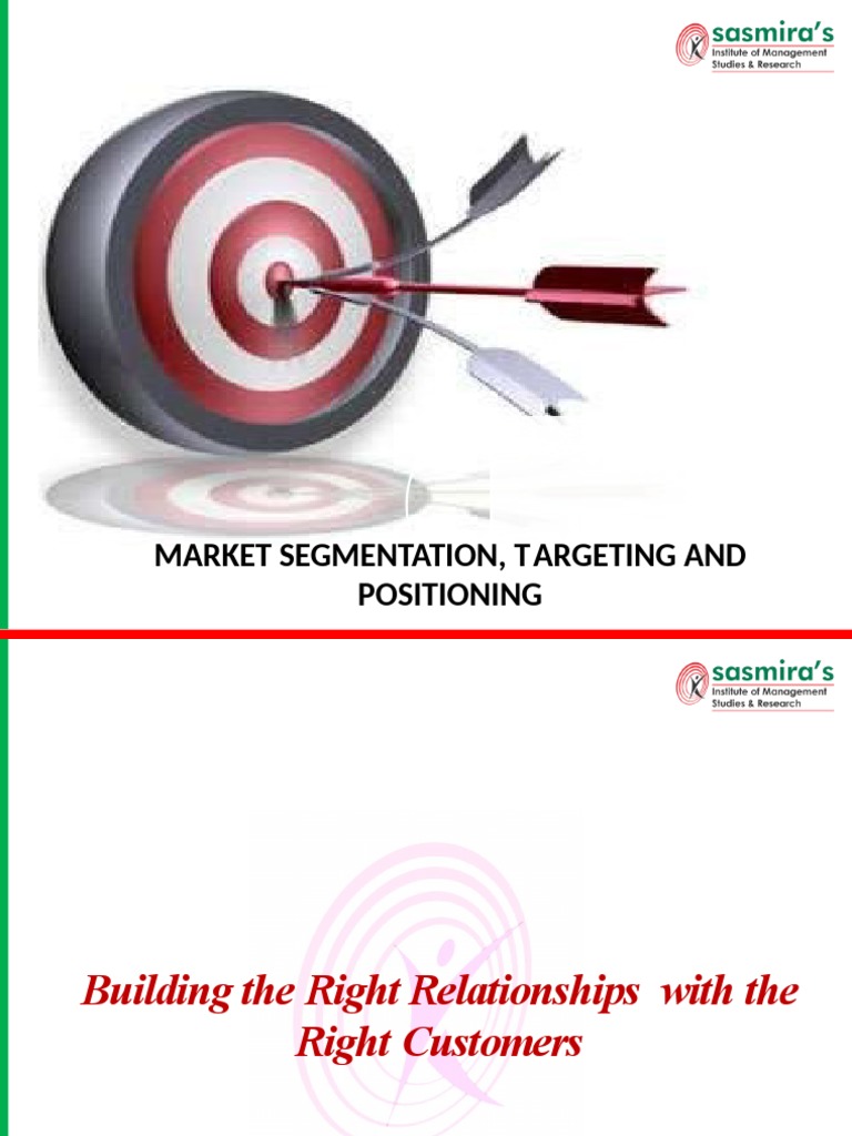 Segmentation, Targeting and Positioning | PDF | Market Segmentation ...