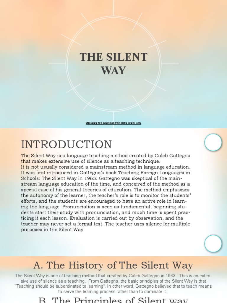 Kel. 2-Silent Way | PDF | Cognitive Science | Psychological Concepts