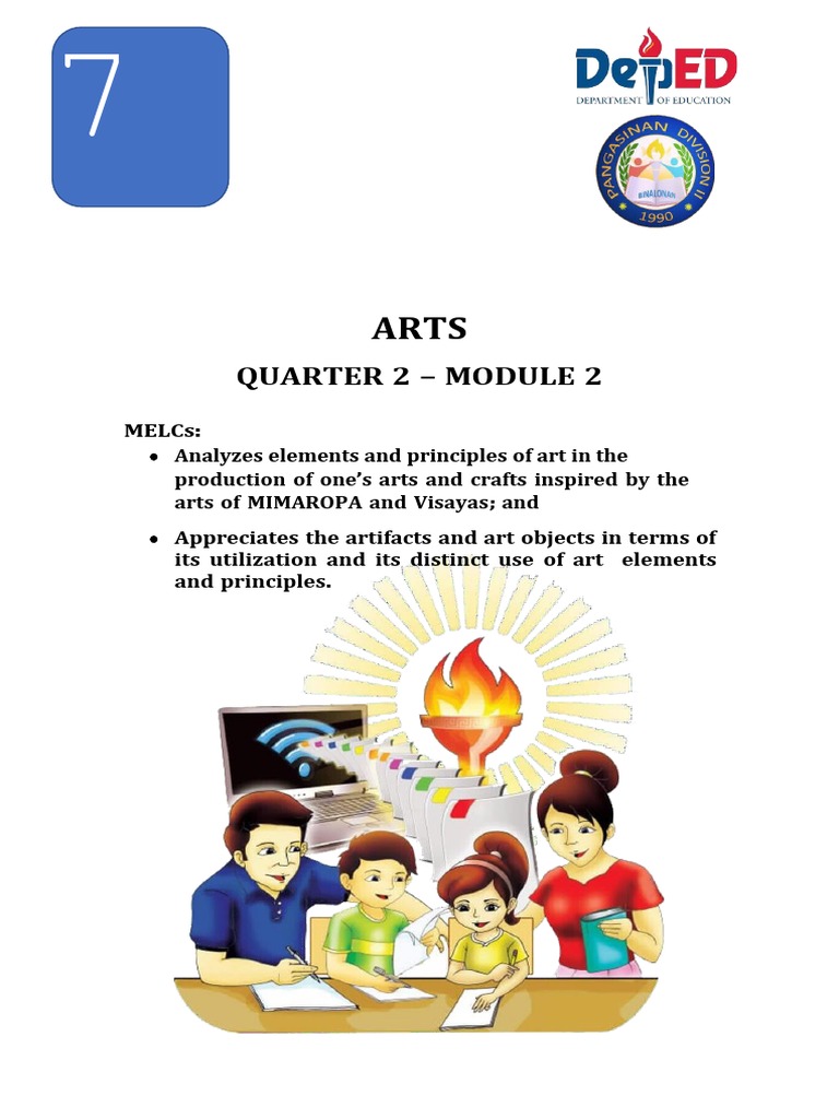 Secondary Arts 7 Q2 Week2 | PDF | Composition (Visual Arts) | Vision
