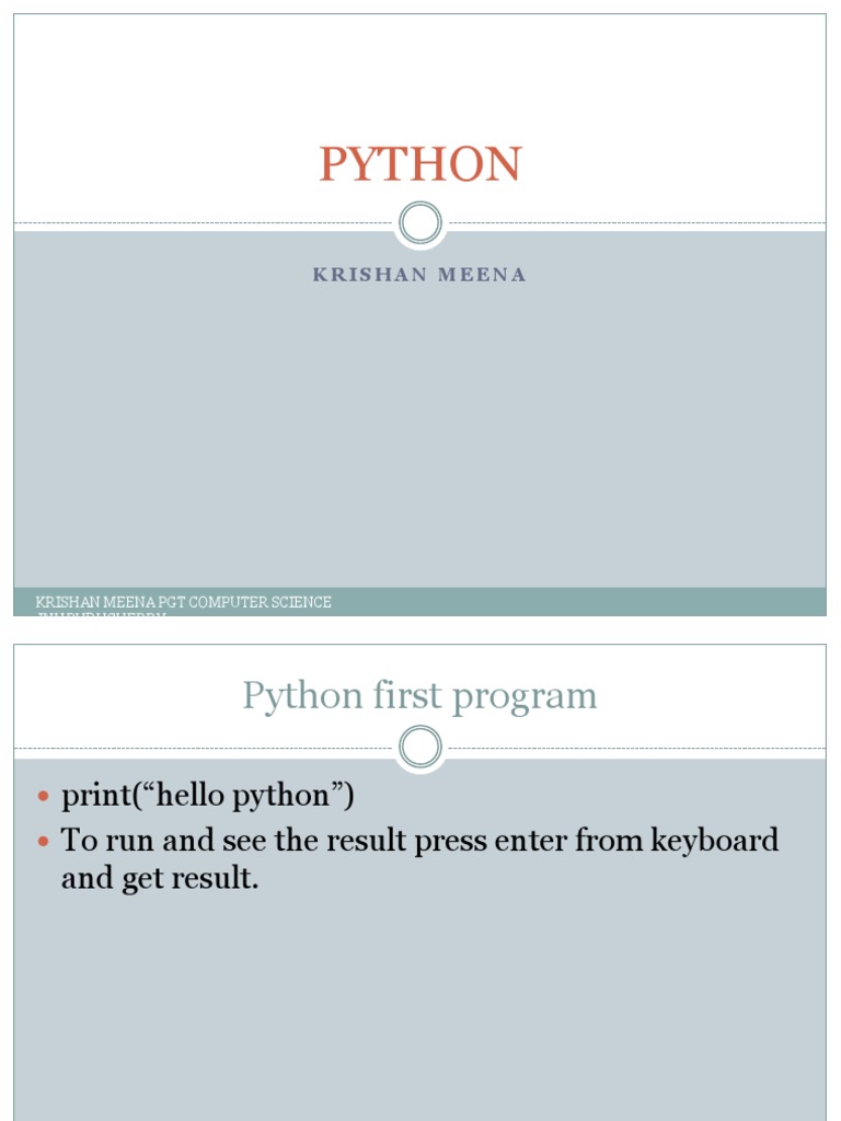 Python | PDF