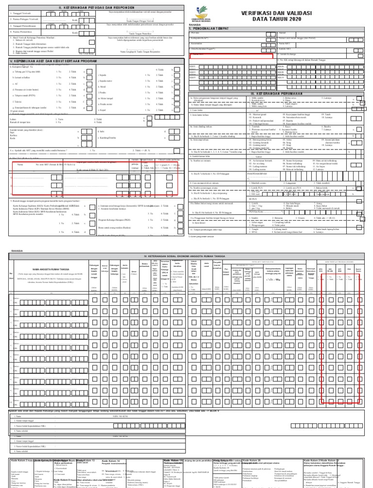 Instrumen BDT Dinsos | PDF