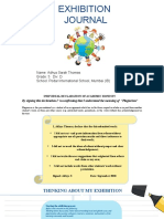 PYP Exhibition - Mentor Feedback | PDF
