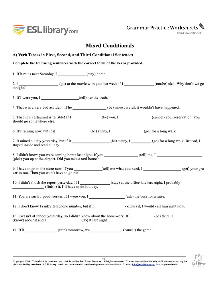 Mixed Conditioanls Transformations | PDF