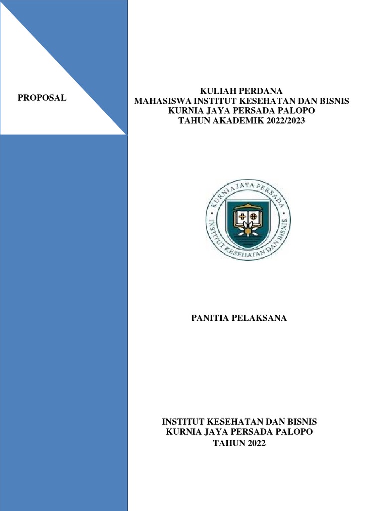 Proposal Kuliah Perdana | PDF