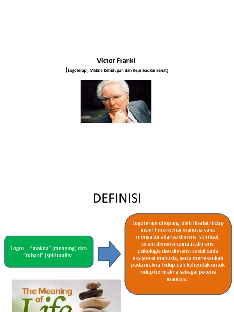 Psikologi Kepribadian Victor Frankl | PDF
