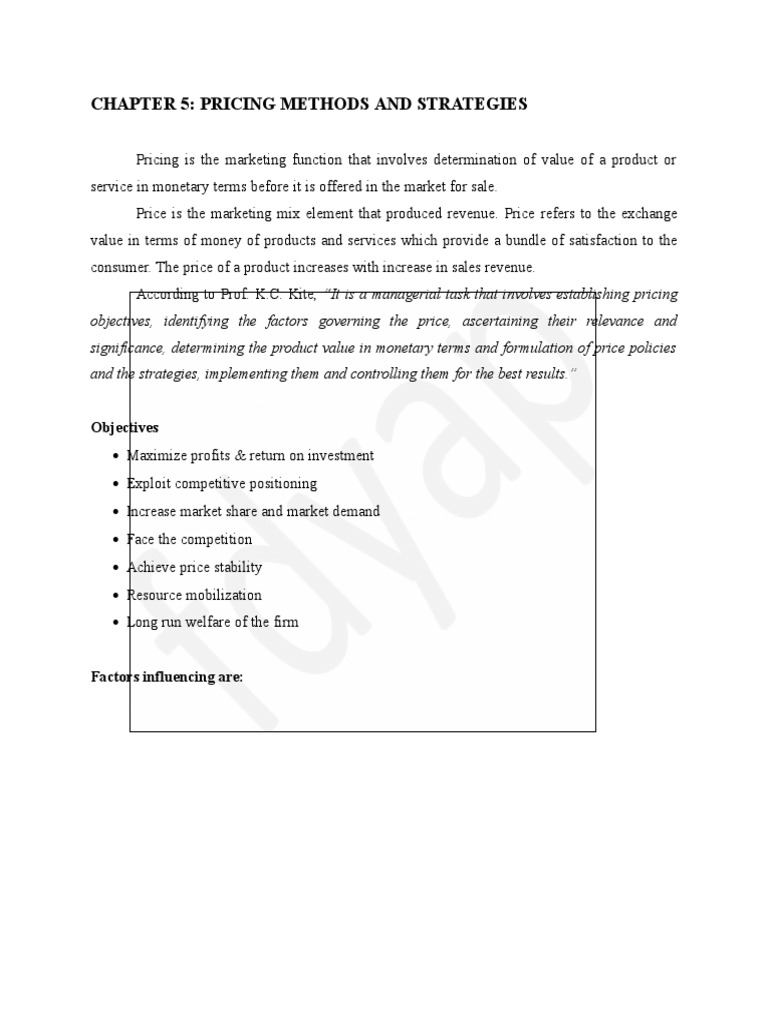 Sba 5 | PDF | Pricing | Prices