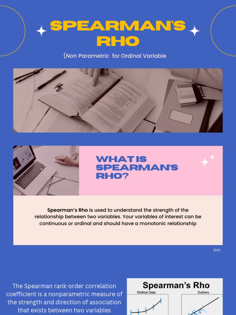 Pr2 Spearmans Rho. | PDF | Spearman's Rank Correlation Coefficient ...