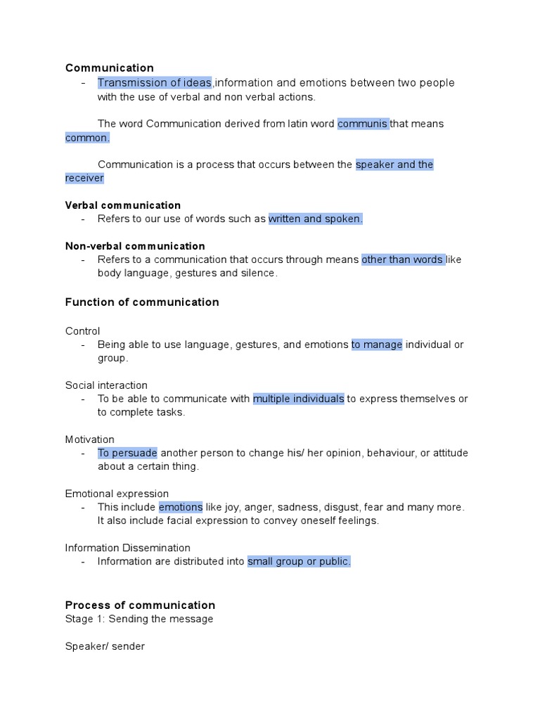 Reviewer Oral Comm | PDF | Communication | Nonverbal Communication