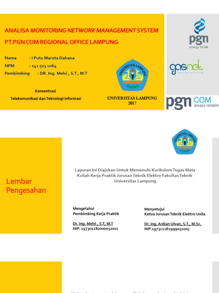 Analisa Monitoring Network Management System | PDF