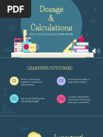 Sample Drug Computation | PDF