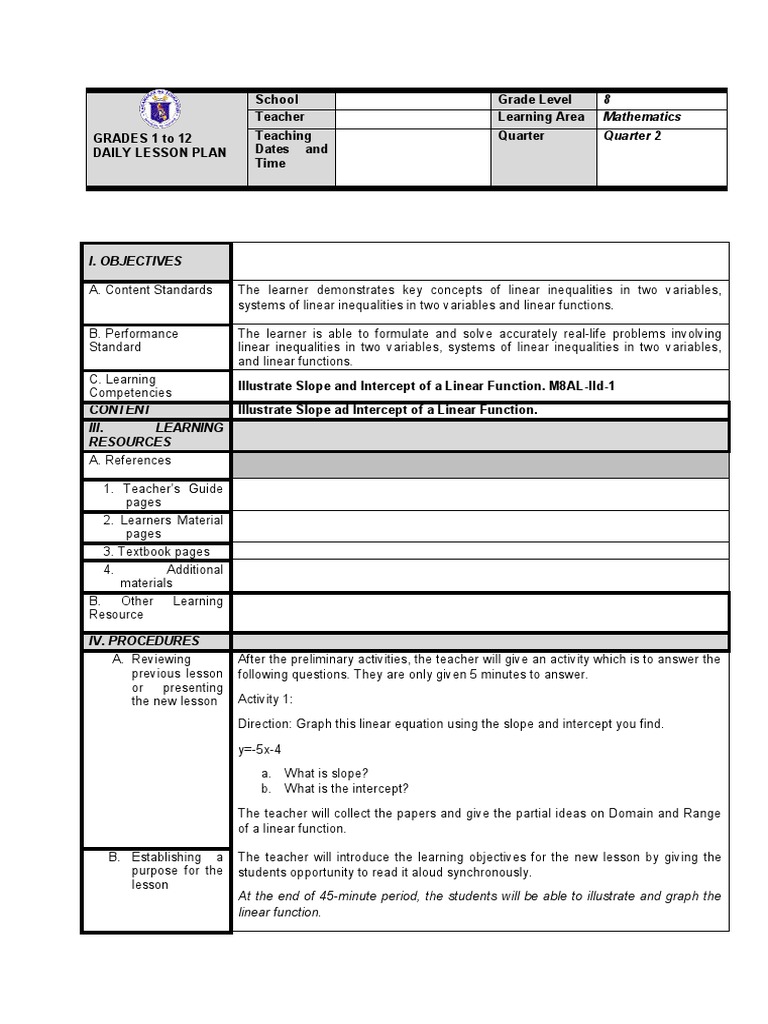 Lesson Plan Graphing | PDF