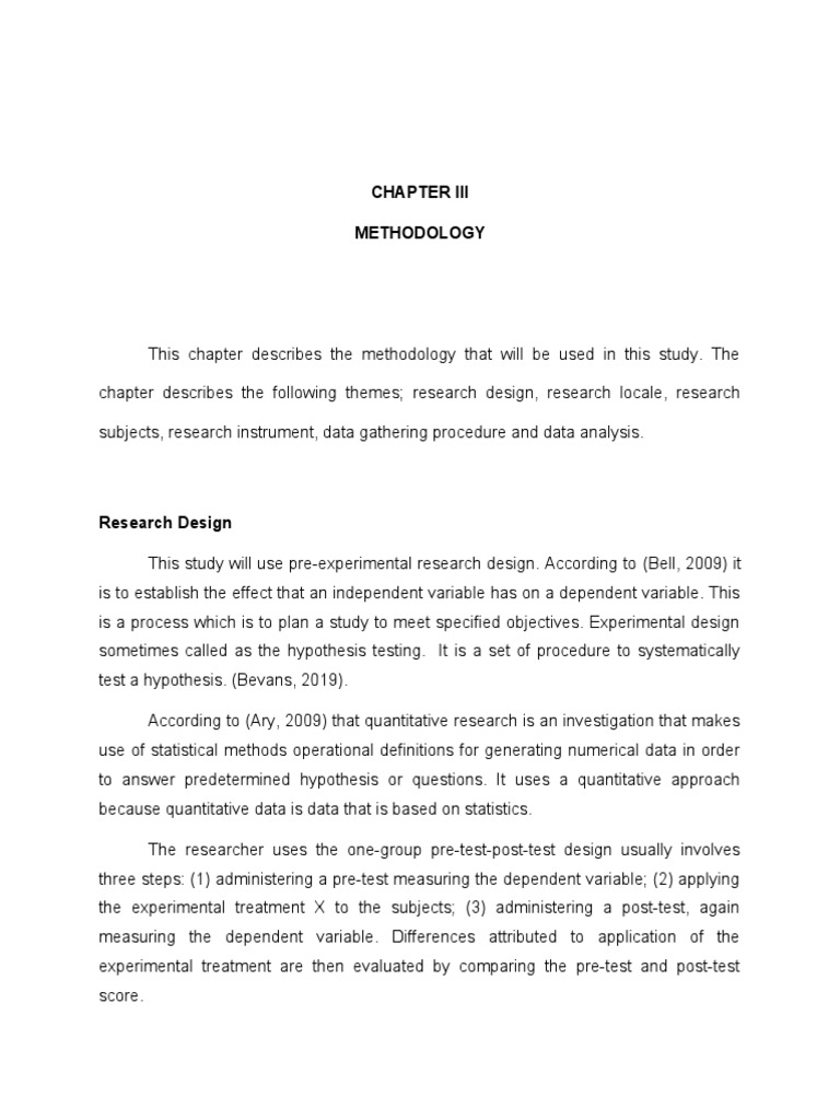 Chapter-Iii - RRL Effectiveness of Damath | PDF | Statistics ...